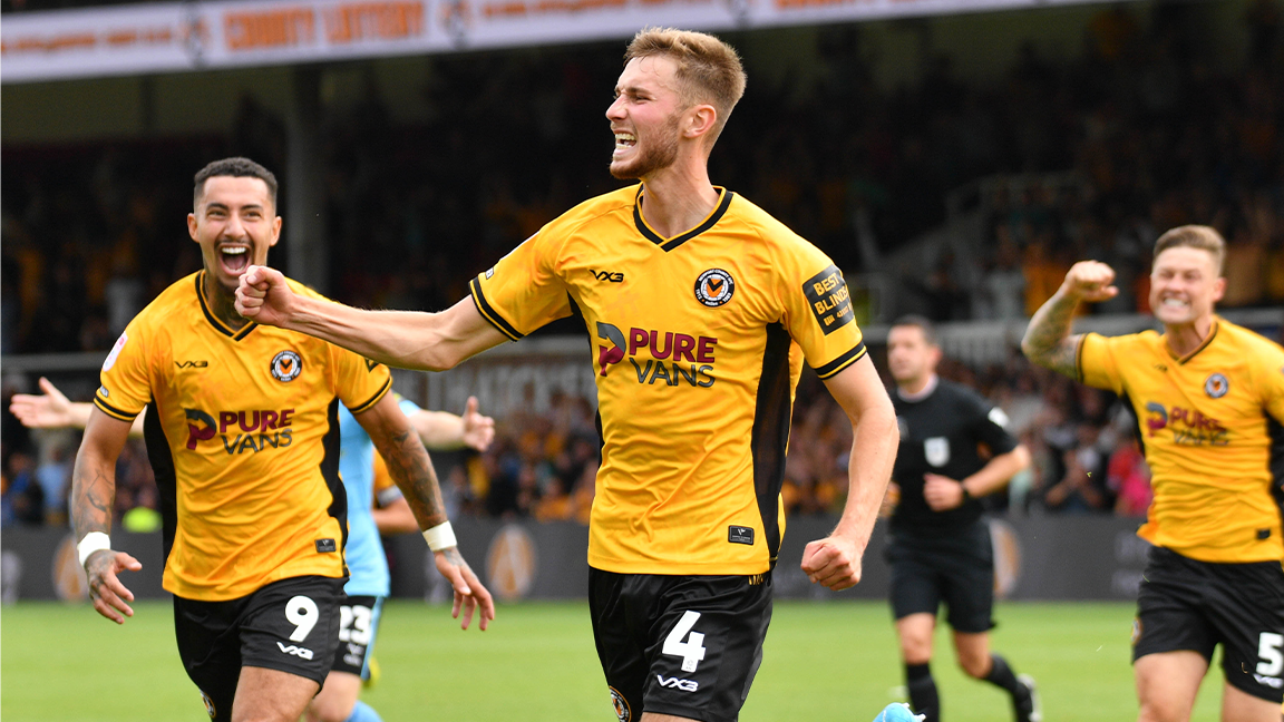 Matt Baker | To score my first professional goal was a good feeling | Newport County A.F.C.